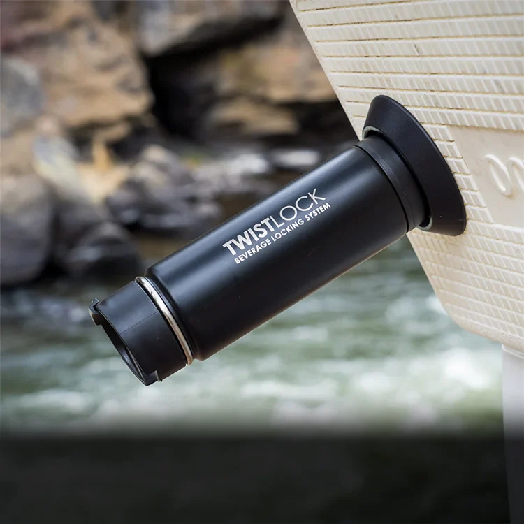 Attachable Locking Cup Holder - For Paddle Boards, Rafts, Tractors ...