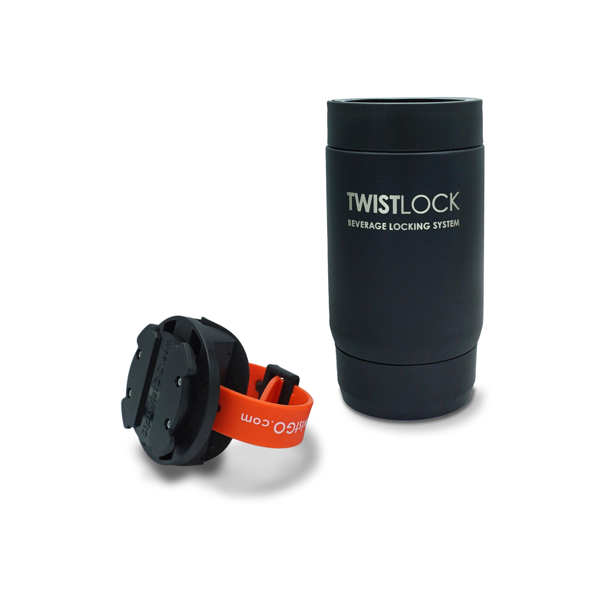 Insulated 12oz Can Cooler + Bar Mount Locking Base – TwistLock Beverage ...